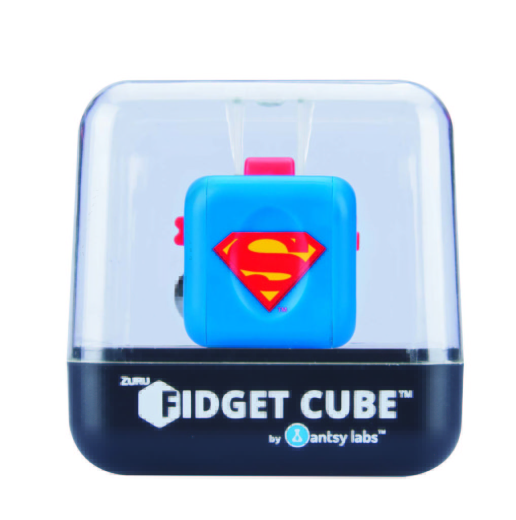 Superman Fidget Cube Antsy Pants Labs | ToyQueen.Com